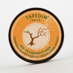 Tafedim tea és Tafedim termékek, melyeket Tamás Eszter alkotott.
