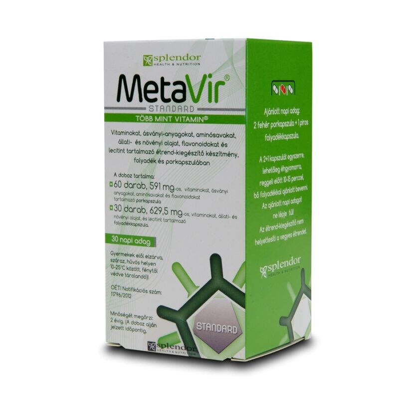 MetaVir kapszula 60+30 db | 10.950 Ft | Immunrendszer | Vitalitás Webáruház